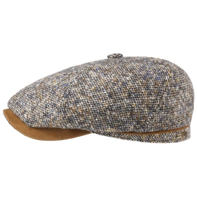 Brooklin Virgin Wool Contrast Cap by Stetson | 69,00
