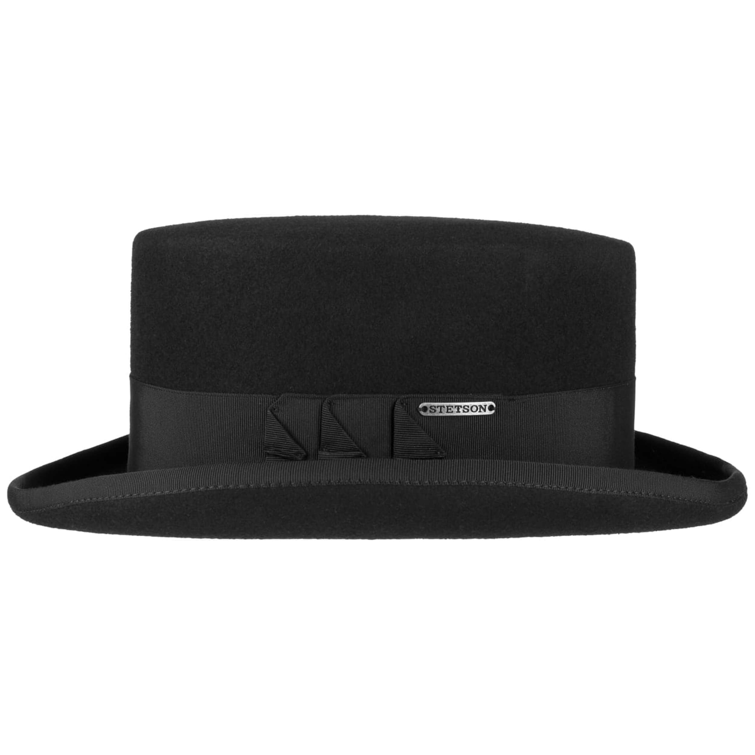Top Hat Woolfelt Zylinder Hut by Stetson - 99,00