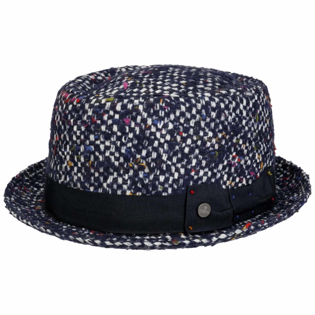 Tweed Dots Pork Pie Wollhut by Lierys | 99,00